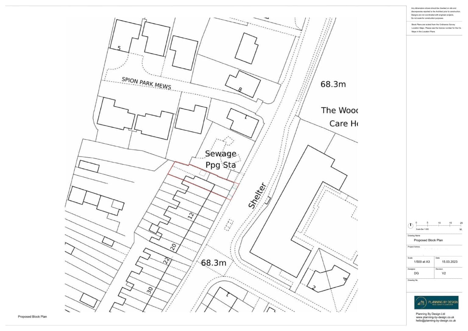 Example Design Brief for a Dropped Kerb
